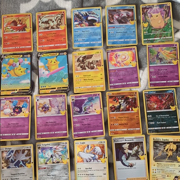 Pokemon | Other | 2 Of The 25 Anniversary Pokmon Cards Brand New | Poshmark